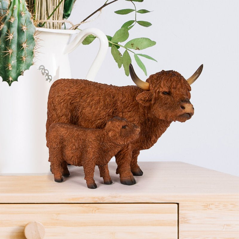 Highland Cow And Calf – Make Your House A Home