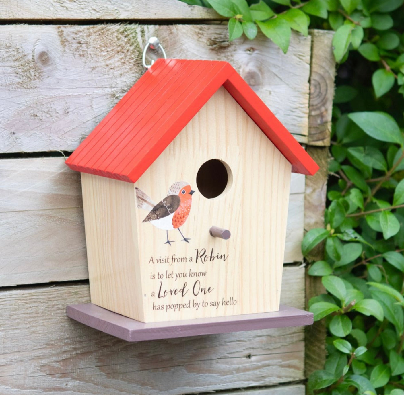 Wooden Robin Bird Box – Make Your House A Home