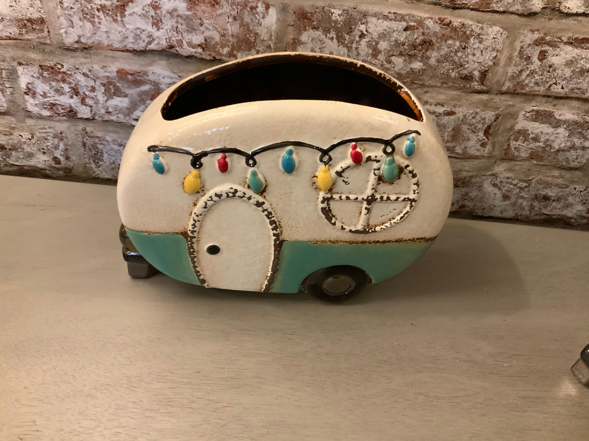 Ceramic Caravan Planter – Make Your House A Home