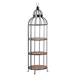 Industrial Shelf Unit Bird Cage Design – Make Your House A Home